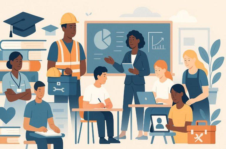 What Is the Equivalent of NVQ Level 3 in the UK Education System?