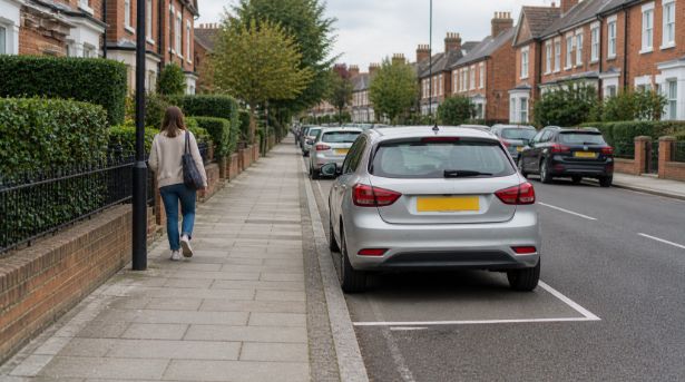 England Pavement Parking Ban 2026: New Rules, Fines, and Updates